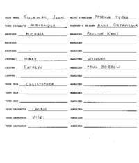 Genealogical Information | Diversity Cape Breton